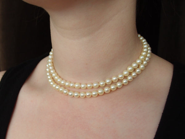 Collier de Perles Double Rang – Benoit Joaillier